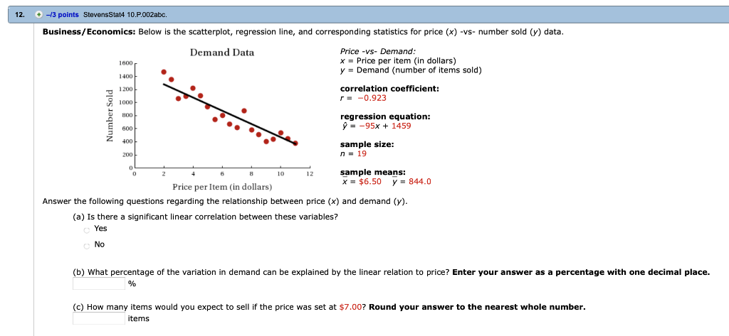 Solved 12, + ㅢ3 points StevensStat4 10.P.002abc. | Chegg.com