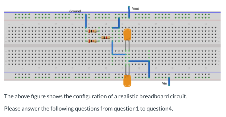 Solved Vout Ground Vin The above figure shows the | Chegg.com