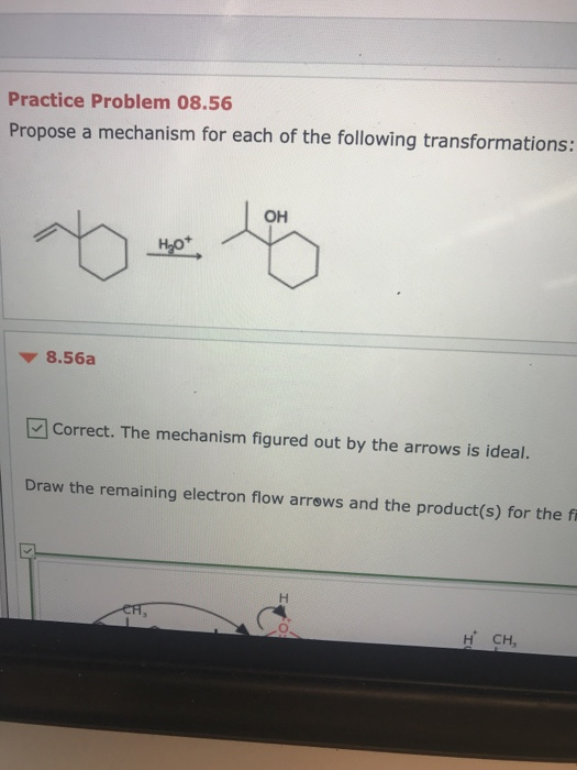 Solved Practice Problem 08.56 Propose a mechanism for each | Chegg.com