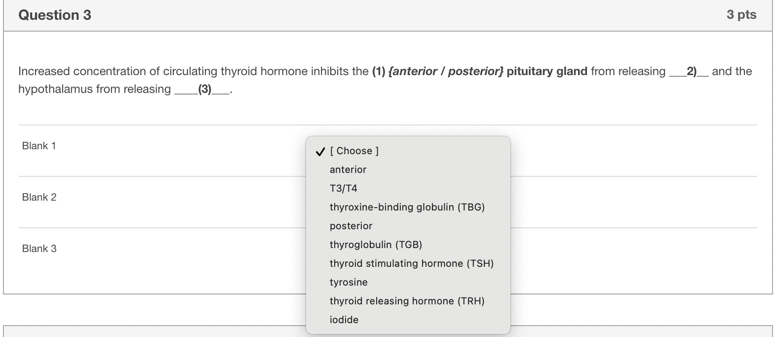 Solved Increased concentration of circulating thyroid | Chegg.com