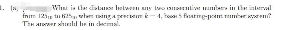1. ( an What is the distance between any two | Chegg.com