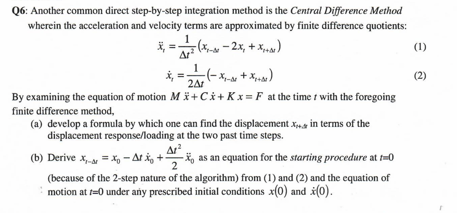 Solved Q6: Another common direct step-by-step integration | Chegg.com