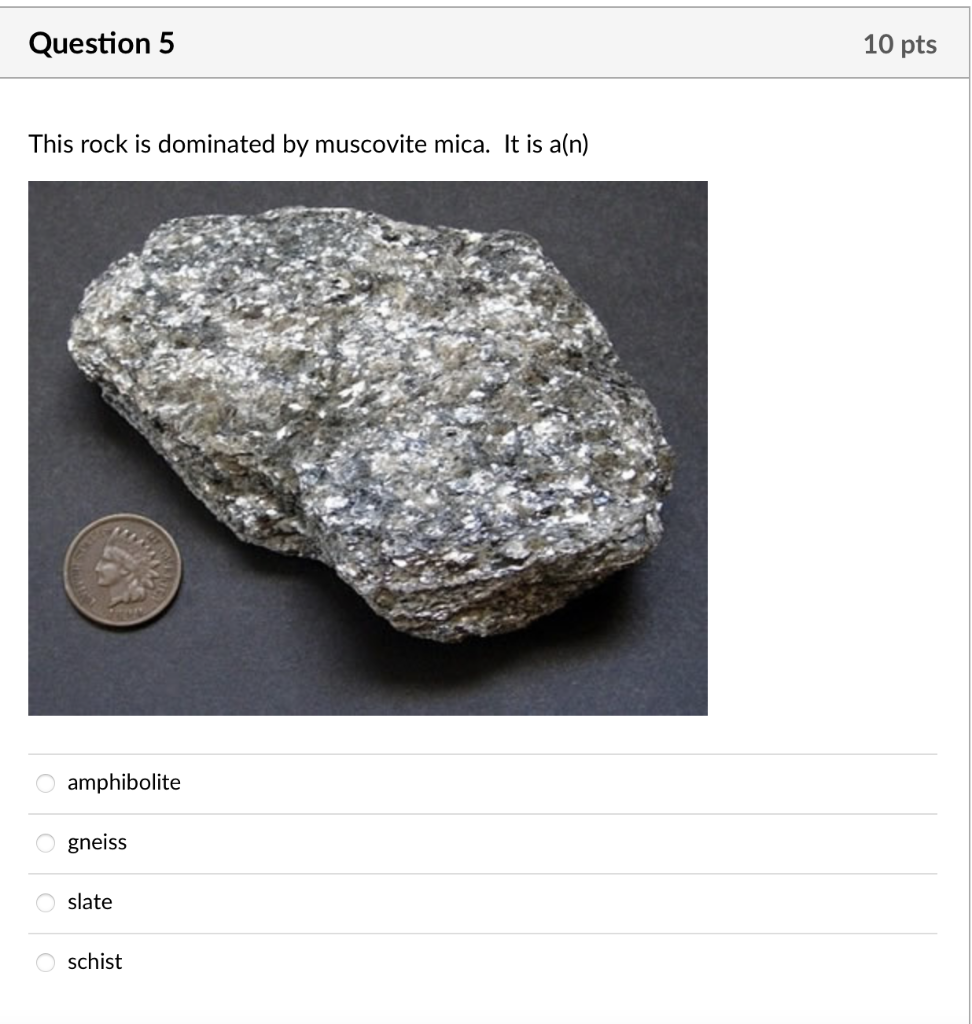Solved Question 1 10 pts This metamorphic rock shows ALES | Chegg.com