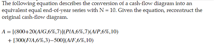 Solved The following equation describes the conversion of a | Chegg.com