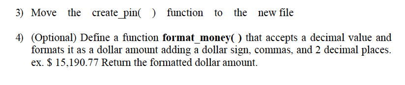 Solved Need help with this Python assignment. I have | Chegg.com