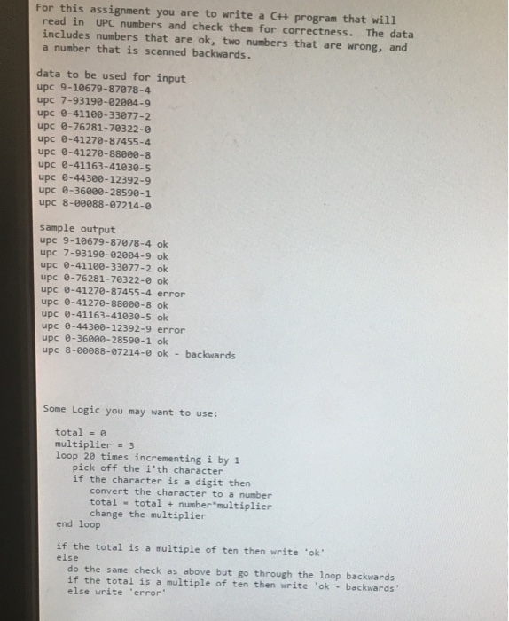 Solved For this assignment you are to write a C++ program | Chegg.com
