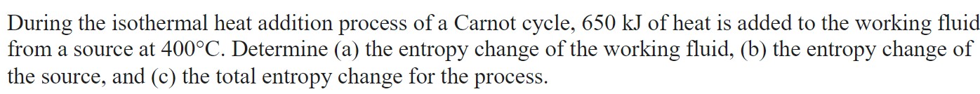 Solved During the isothermal heat addition process of a | Chegg.com