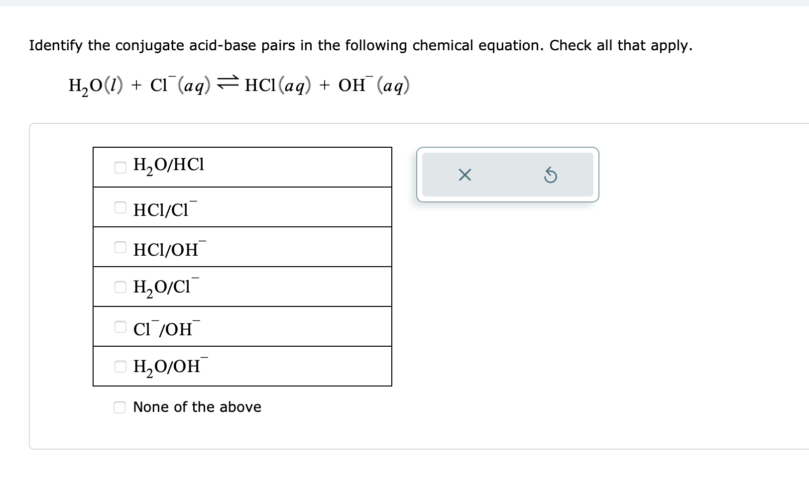 Solved Identify the conjugate acid-base pairs in the | Chegg.com