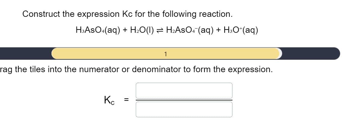Solved Construct the expression Kc for the following | Chegg.com