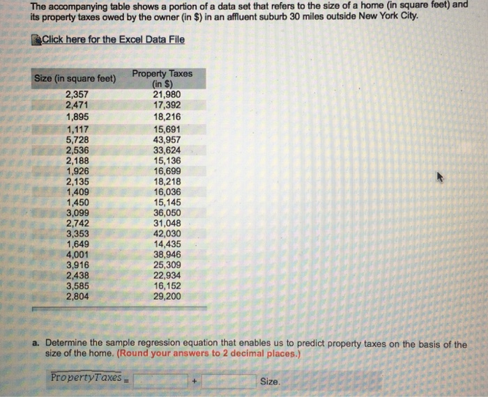 Solved The accompanying table shows a portion of a data set | Chegg.com