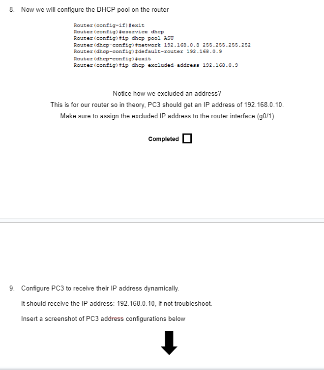Solved Now go to the services tab and select "DHCP". We will | Chegg.com
