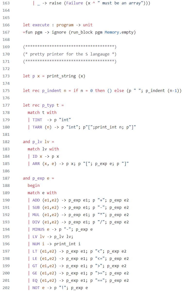 Solved Making translator.ml and optimizer.ml(from given | Chegg.com