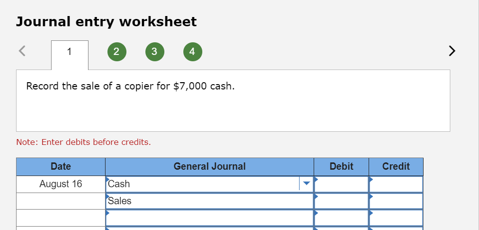 Solved Journal entry worksheet Record the cost of goods sold | Chegg.com