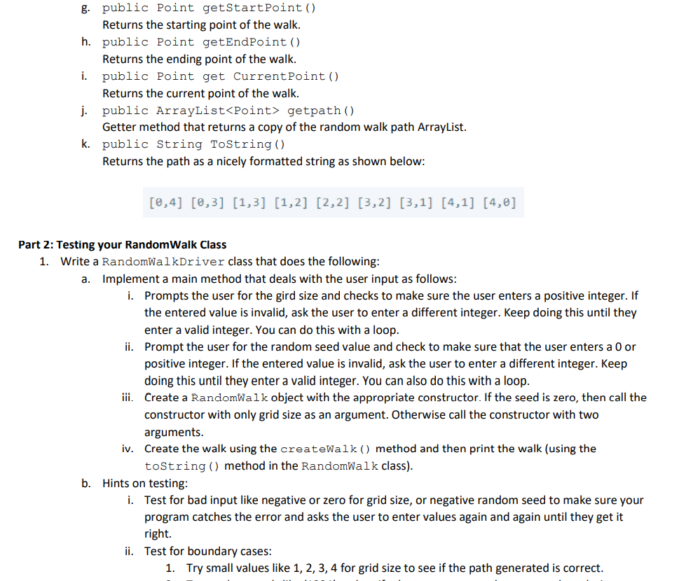 Solved Project 02: Random Walk Project Overview: In this | Chegg.com