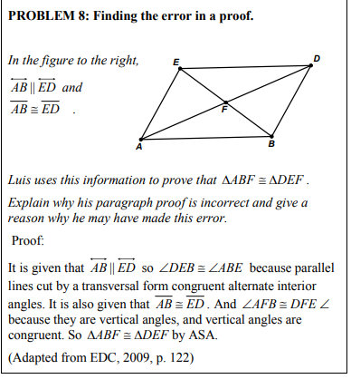 Paragraph Proof