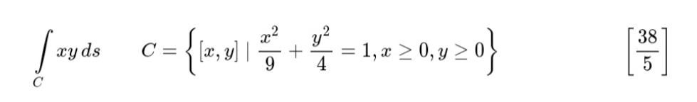 Solved ∫CxydsC={[x,y]∣9x2+4y2=1,x≥0,y≥0}[538] | Chegg.com