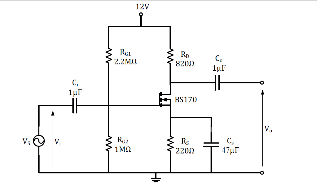 Solved List out the voltage value of VG, VGS, VD, VDS, VRD, | Chegg.com