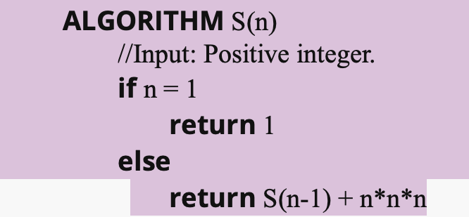 Solved Determine the time complexity of the | Chegg.com