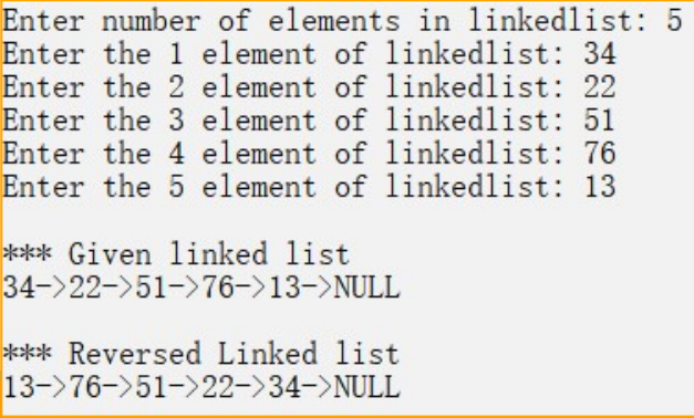 Solved Write a void function that takes a linked list of | Chegg.com
