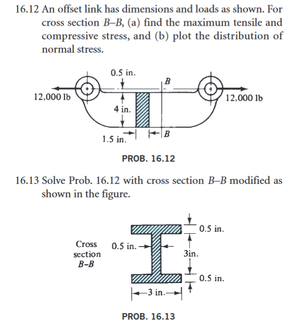 Solved SOLVE ONLY 16.13 ﻿PLEASE:An offset link has | Chegg.com