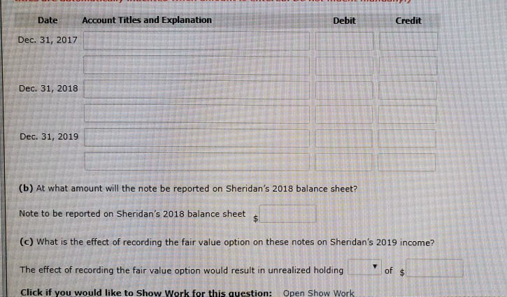 Solved Exercise 1419 Sheridan Company commonly issues | Chegg.com Solved Exercise 1419 Sheridan Company commonly issues | Chegg.com