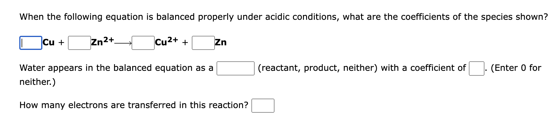 Solved When the following equation is balanced properly | Chegg.com