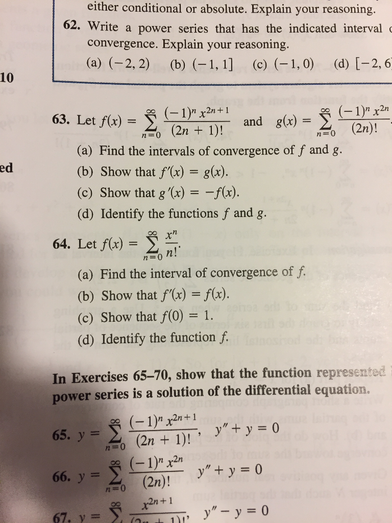 Solved either conditional or absolute. Explain your | Chegg.com