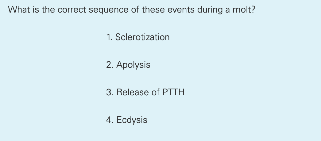 Solved What is the correct sequence of these events during a | Chegg.com