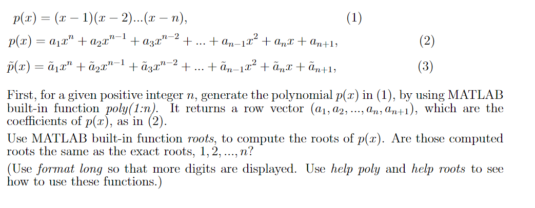 Solved Goal is to estimate the condition number of finding | Chegg.com