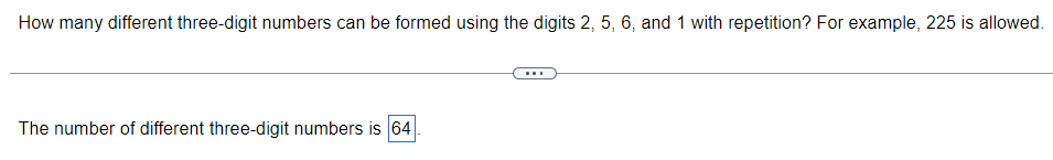 Solved How many different three-digit numbers can be formed | Chegg.com