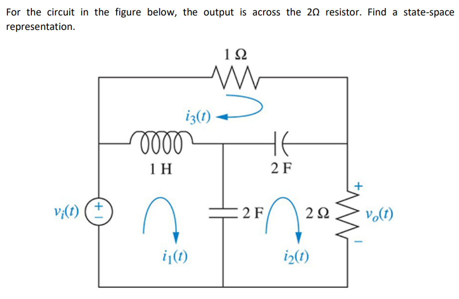 Solved For the circuit in the figure below, the output is | Chegg.com
