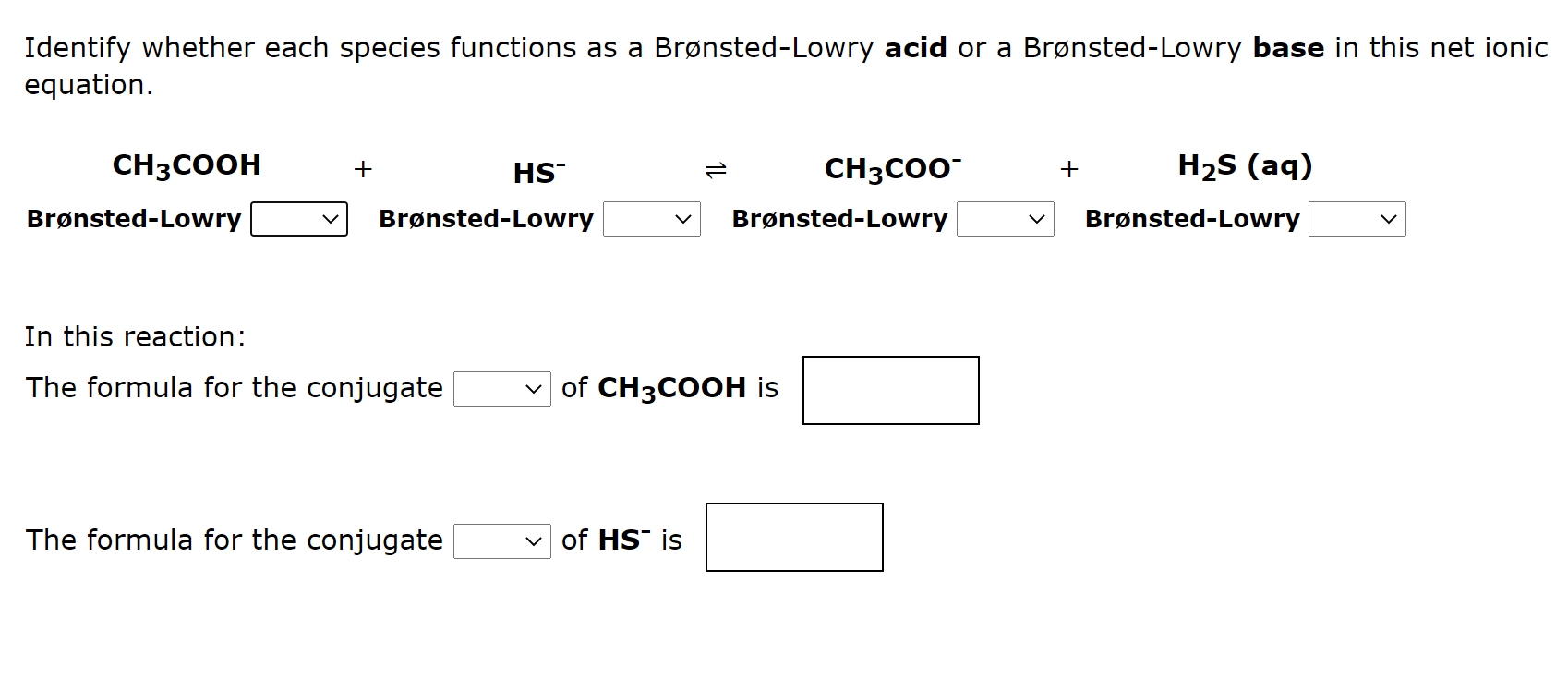Solved Identify whether each species functions as | Chegg.com Solved Identify whether each species functions as | Chegg.com