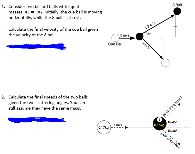 Solved Calculate the total initial and final momentum | Chegg.com