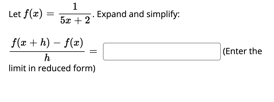 Solved Suppose that f is a function given as f(a) 1 4x + 5 | Chegg.com