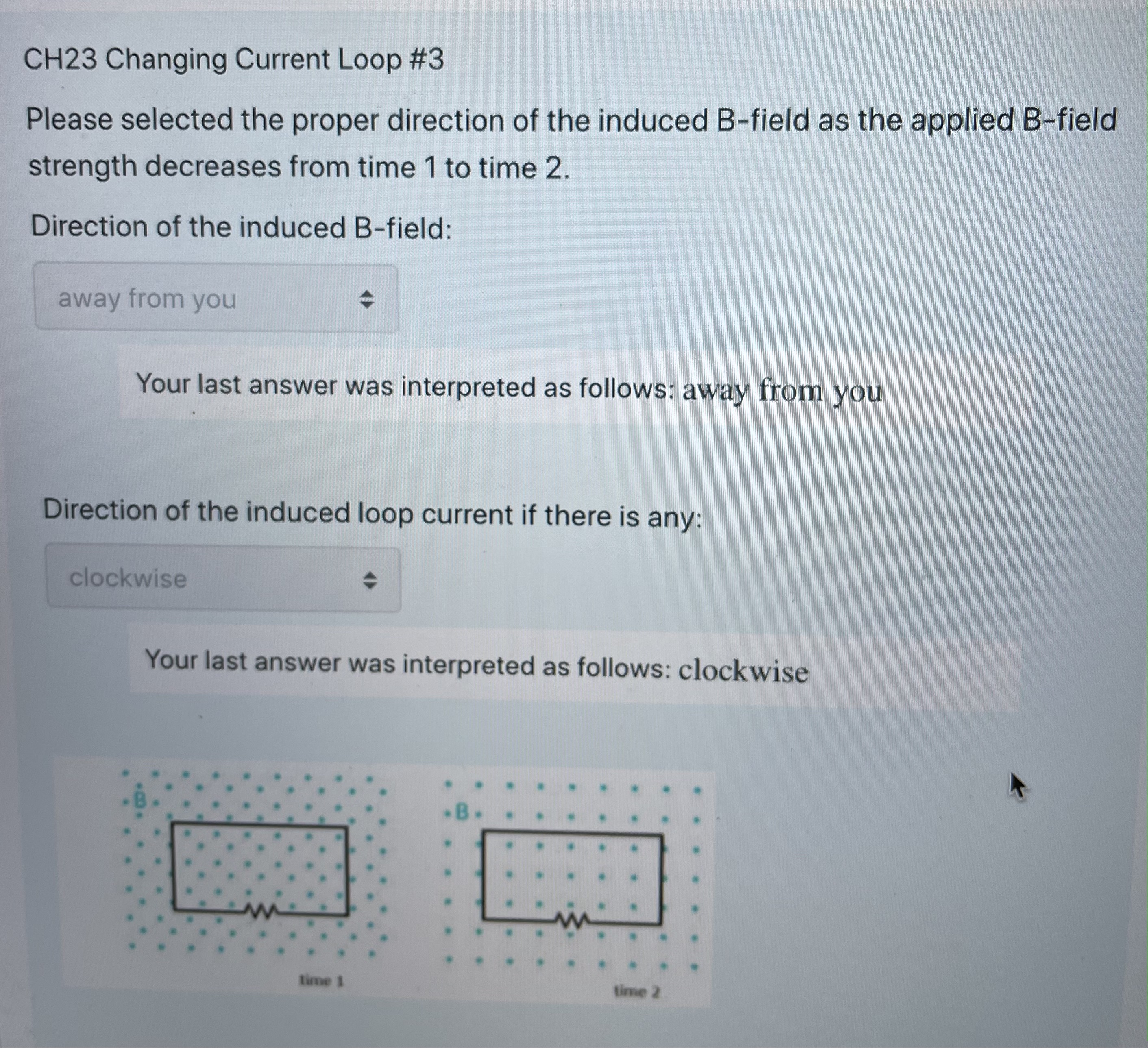 Solved CH23 Changing Current Loop \#3 Please selected the | Chegg.com