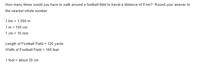 Solved How many times would you have to walk around a | Chegg.com