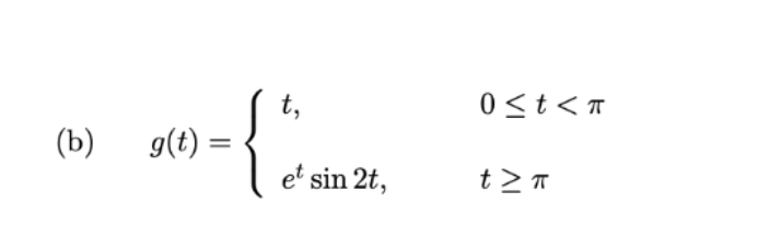 Solved 1. Express the following functions using Heaviside | Chegg.com