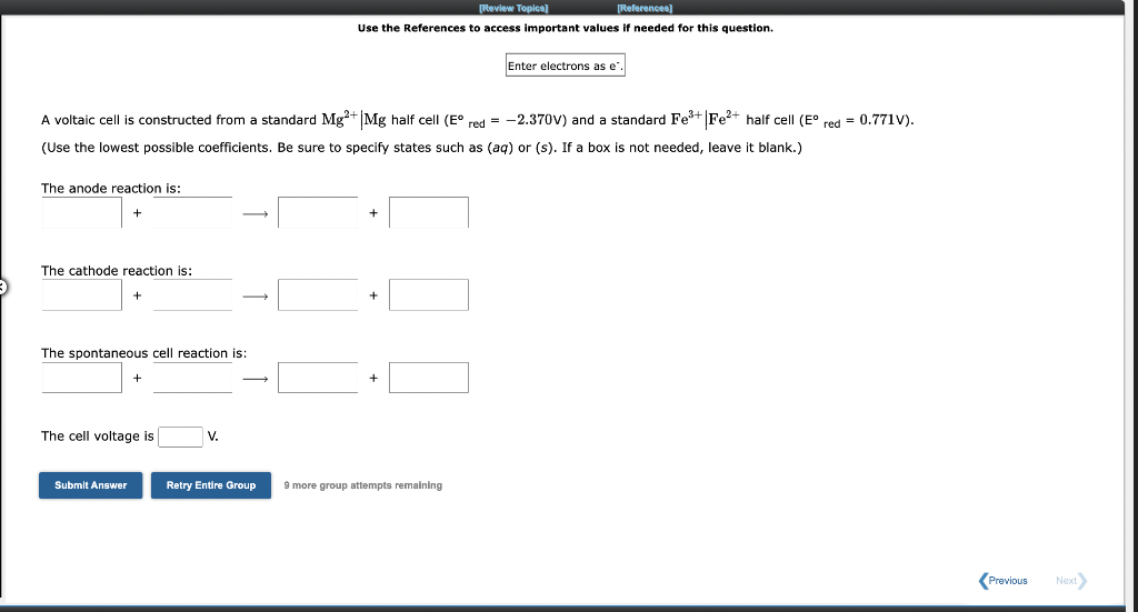 Solved [Review Topics] [References Use the References to | Chegg.com