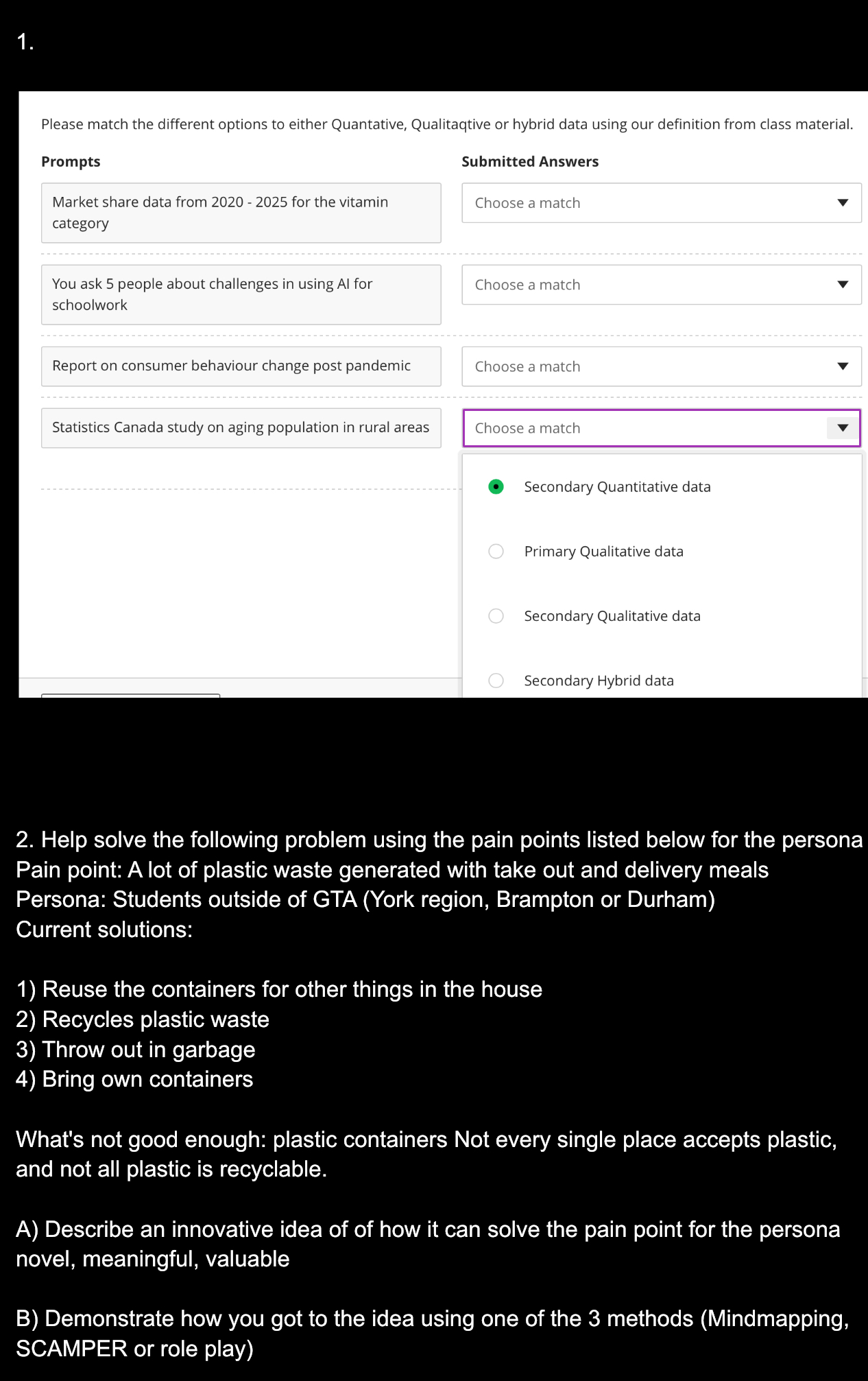 Solved 2. Help solve the following problem using the pain | Chegg.com