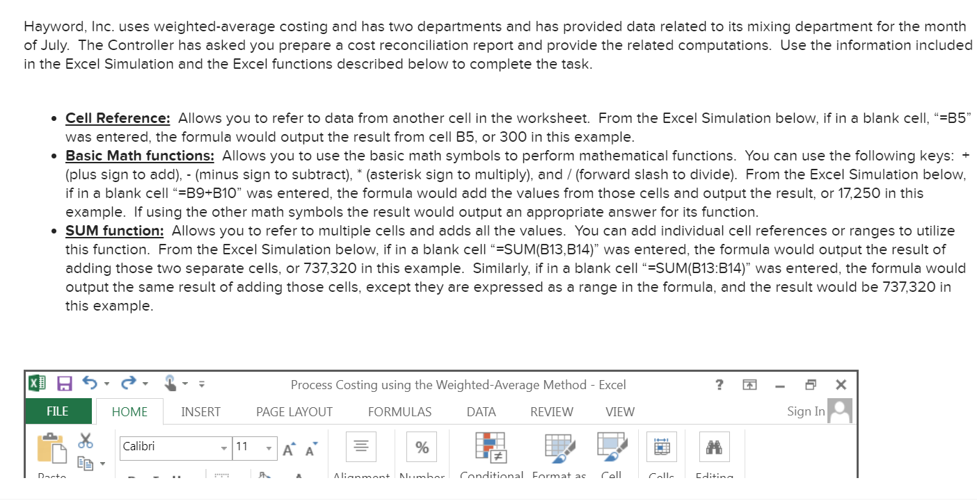 Solved ALL ANSWERS MUST BE ENTERED AS A FORMULA Example: | Chegg.com