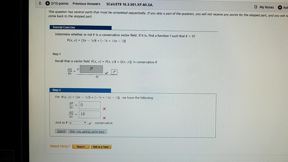 Solved +2/10 points 2. Previous Answers SCalcET8 | Chegg.com Solved +2/10 points 2. Previous Answers SCalcET8 | Chegg.com