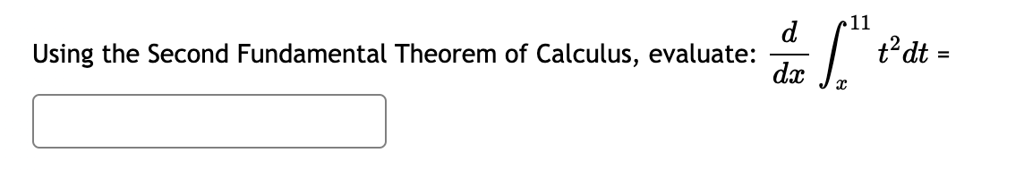 Solved Using the Second Fundamental Theorem of Calculus, | Chegg.com