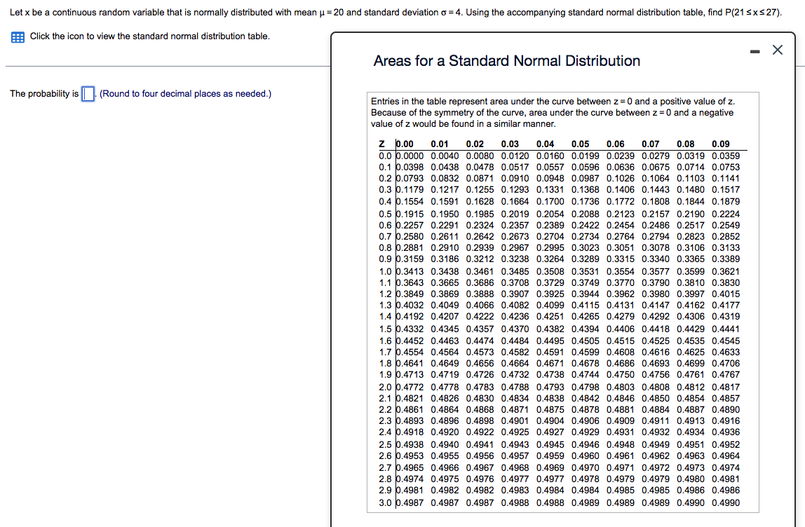 Solved Let x be a continuous random variable that is | Chegg.com