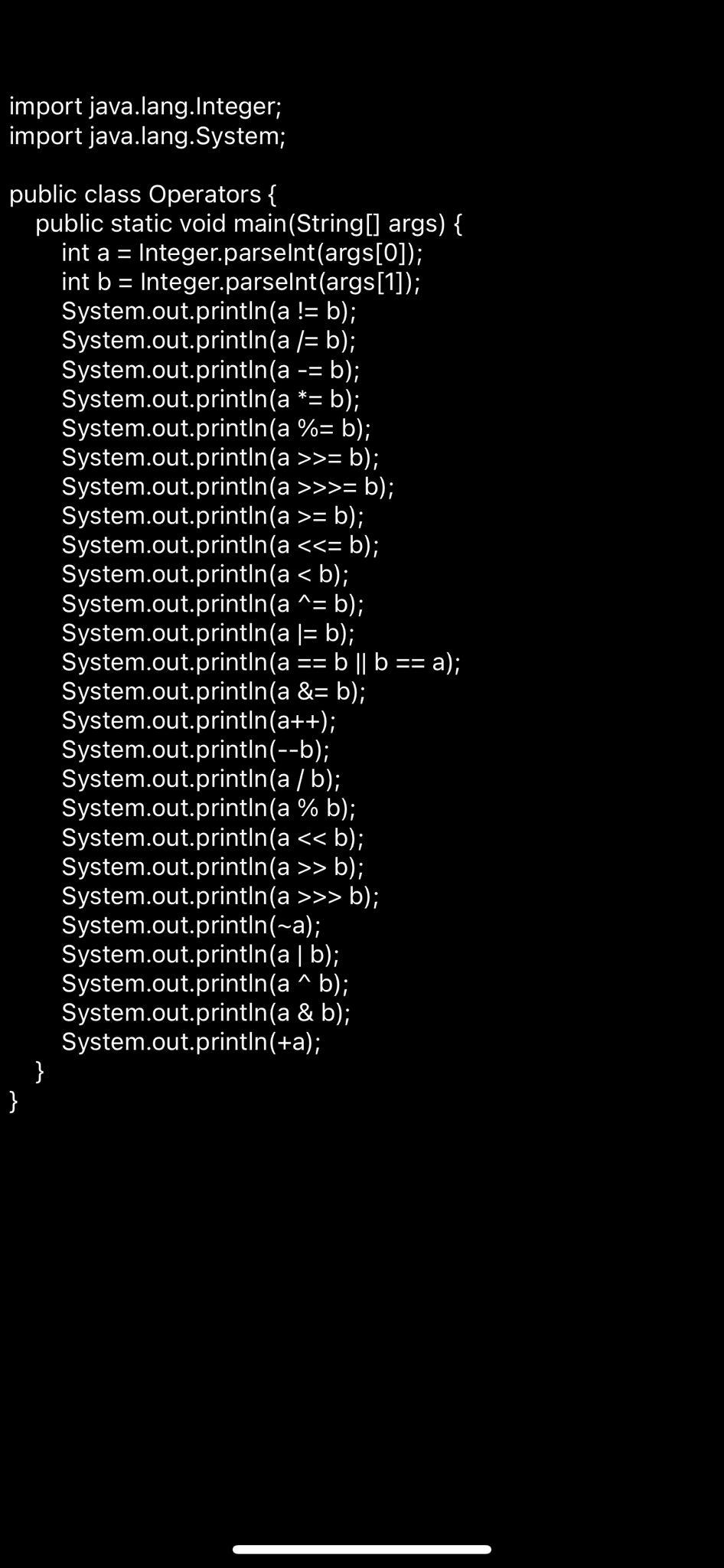 import java.lang.Integer; import java.lang.System; | Chegg.com