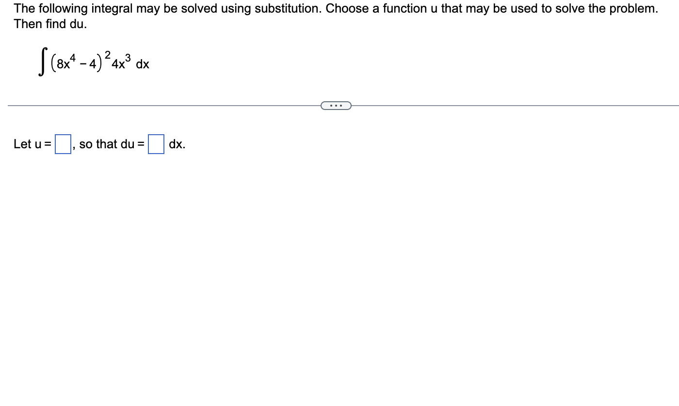 Solved The following integral may be solved using | Chegg.com