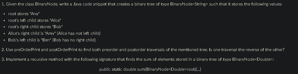Solved The following class is given for the several | Chegg.com