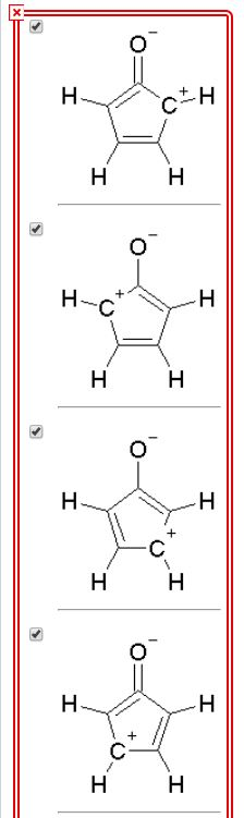 Solved Which of the following resonance structures are | Chegg.com