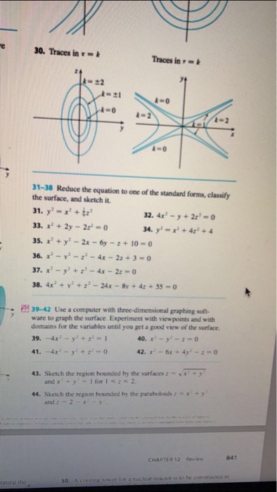 Solved Reduce the equation to one of the standard forms, | Chegg.com