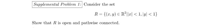 Solved Consider the set R={(x,y)∈R^2 | |x|
