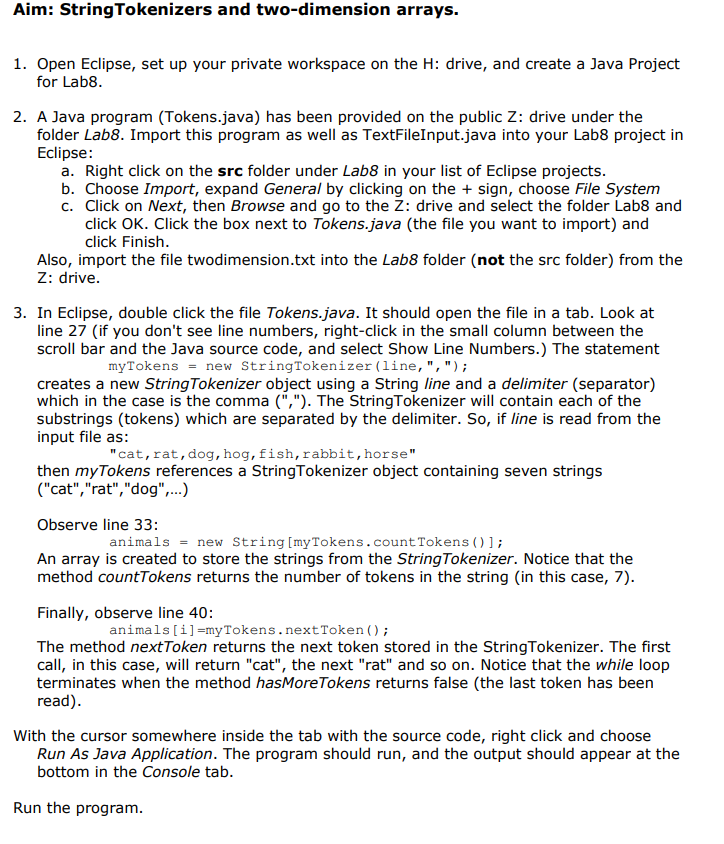 import java.util.*; /* * This application | Chegg.com